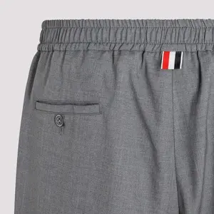 Thom Browne 4-bar Straight Leg Trousers - Medium Gray