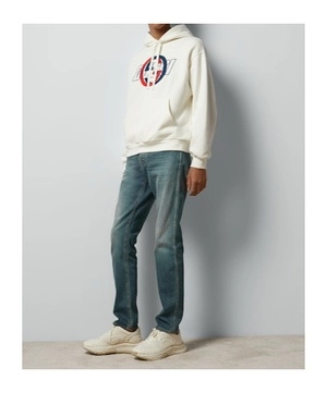 Gucci Logo Printed Drawstring Hoodie