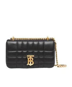 Burberry Lola Quilted Mini Shoulder Bag - Black