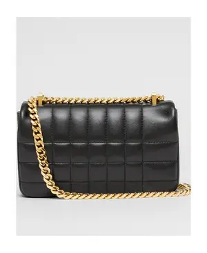 Burberry Lola Quilted Mini Shoulder Bag - Black