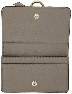 Chloé Logo-charm Foldover Top Wallet