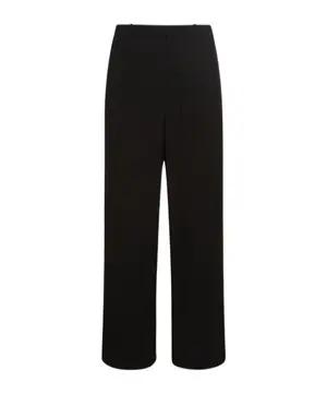 Balmain Loose-fitting Crepe Casual Pants