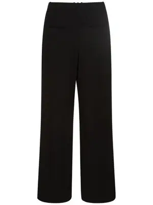 Balmain Loose-fitting Crepe Casual Pants