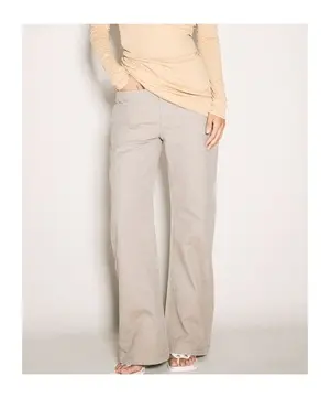 ENTIRE STUDIOS Heavy Wide-leg Pants - Nude