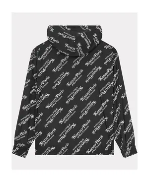 Kenzo All-over Logo Printed Windbreaker