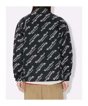 Kenzo All-over Logo Printed Windbreaker