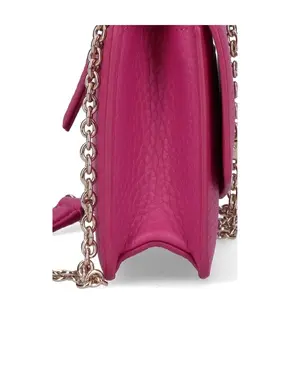 Mulberry Darley Chain-linked Crossbody Bag - Pink