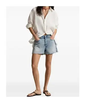 Polo Ralph Lauren Raw Hem Denim Shorts