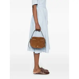 Polo Ralph Lauren Suede Shoulder Bag