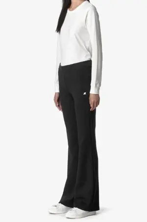 K-WAY Grey Flare Sport Trousers - Black
