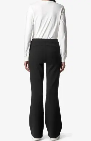 K-WAY Grey Flare Sport Trousers - Black