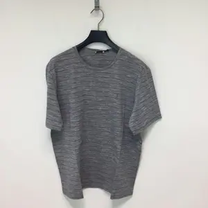 Saint Laurent Monogram T-shirt In Jersey With Lamé Stripes