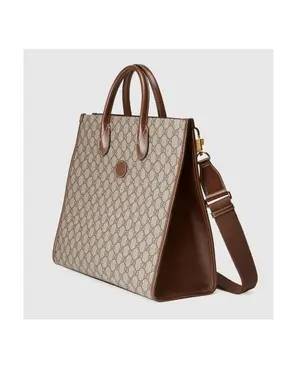 Gucci Gg Supreme Canvas Tote Bag