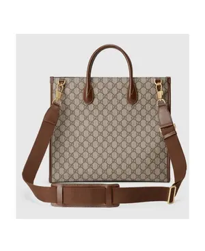 Gucci Gg Supreme Canvas Tote Bag