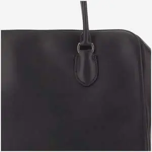 THE ROW Leather Bowling Bag