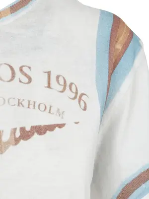 Acne Studios Logo Printed Crewneck T-shirt - No