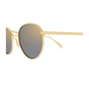 Cartier Oval Frame Sunglasses - Gray