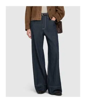 Brunello Cucinelli High-waisted Wide-leg Jeans