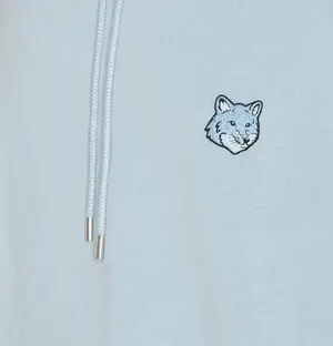 Maison Kitsuné Bold Fox Head Patch Drawstring Hoodie