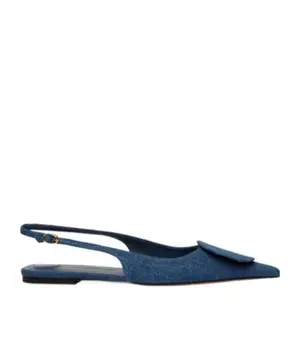 Jacquemus Buckle Slingback Flats