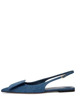 Jacquemus Buckle Slingback Flats