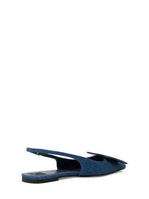 Jacquemus Buckle Slingback Flats