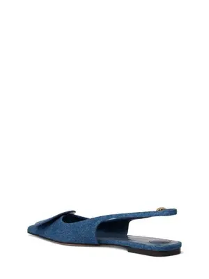 Jacquemus Buckle Slingback Flats