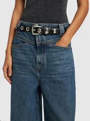 Khaite Rivet Decorative Belt