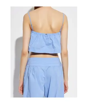 IRO PARIS Sleeveless Pleated Top
