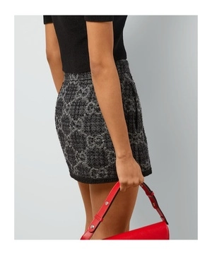 Gucci Gg Tweed Skirt