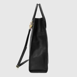 Gucci Embossed Logo Top Handle Bag