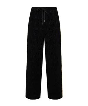 Versace Elastic Waist Sweatpants - Black