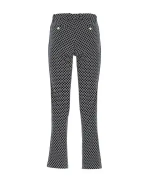 Gucci Gg Monogram Cropped Flared Trousers