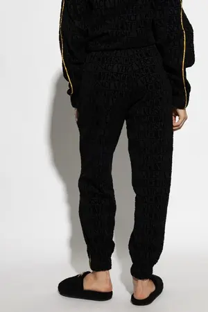 Versace Graphic Logo Casual Pants