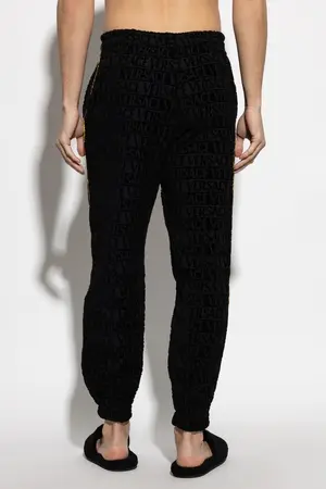 Versace Graphic Logo Casual Pants