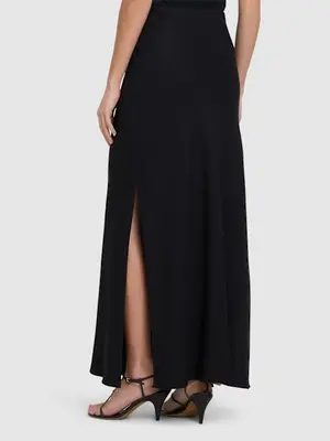 Brunello Cucinelli Slit Skirt
