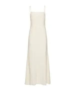 Gabriela Hearst Spaghetti Strap Maxi Dress - White