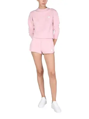 GOLDEN GOOSE Pattern Printed Sports Shorts