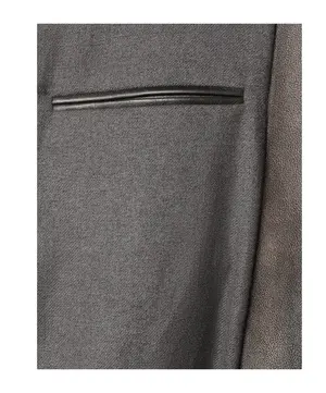 THE ROW Long-sleeved Leather Bomber Jacket