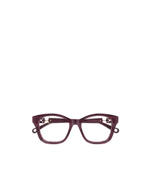 Chloé Eyeglasses Square Frame - Red