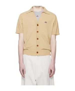 VIVIENNE WESTWOOD Short-sleeved Knitted Cardigan