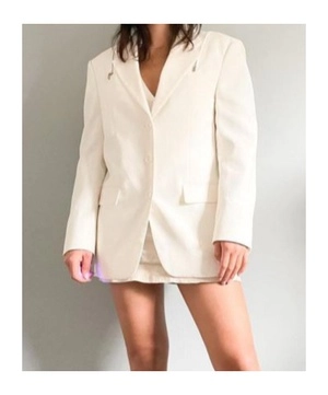 We11Done Long-sleeved Suit Coat With Embellishments