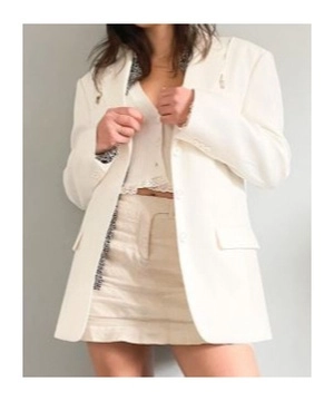 We11Done Long-sleeved Suit Coat With Embellishments