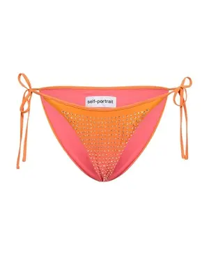 SELF-PORTRAIT Side Tie Bikini Briefs