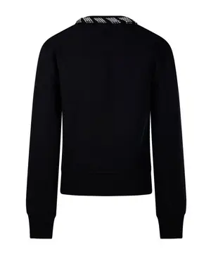 Gucci Embellished Neck Knitted Jumper