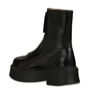 THE ROW Round Toe Zip Up Boots
