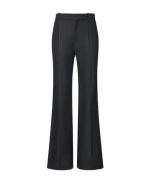 Chloé Belt Loop Casual Pants - Black