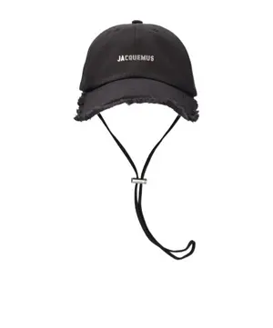 Jacquemus Baseball Cap With Distressed Details