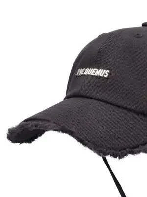 Jacquemus Baseball Cap With Distressed Details