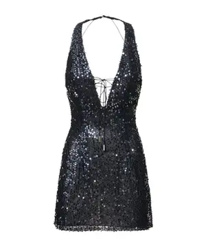 16Arlington Sleeveless Sequin Mini Dress